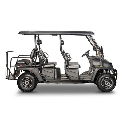 Bighorn 6-Seater Explorer 400 4x4 Limo Golf Cart/UTV, Red at Tractor ...