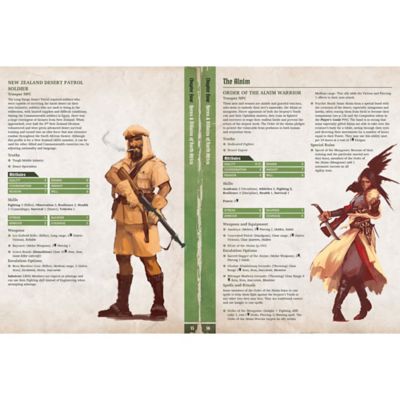 Modiphius Achtung! Cthulhu 2d20: Serpent And The Sands - Expansion ...