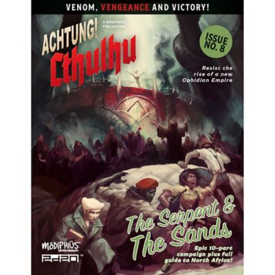 Modiphius Achtung! Cthulhu 2d20: Serpent And The Sands - Expansion ...