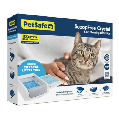 PetSafe ScoopFree Crystal Classic Self-Cleaning Litter Box at Tractor ...