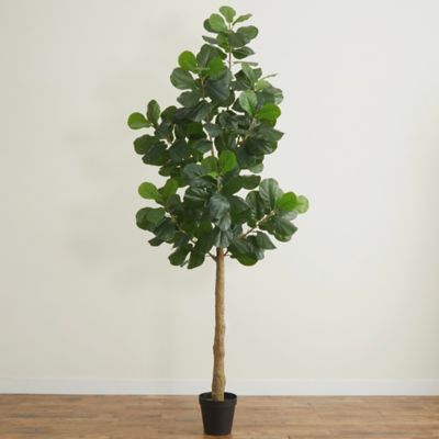 Nearly Natural 9 ft. Artificial Fiddle Leaf Fig Tree