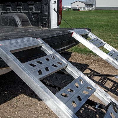 Yutrax 77" Utility Ramps, High-Strength Extruded Aluminum, 1800 lb ...