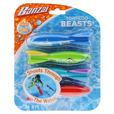 Banzai 6 pc. Aqua Dive Sea Pals Water/Pool Toy Dive Set at Tractor ...