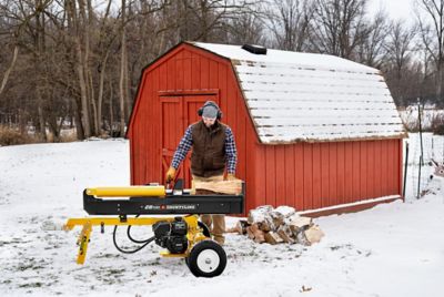 CountyLine 28-Ton Gas-Powered Horizontal/Vertical Log Splitter, Kohler ...