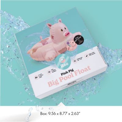 Rae Dunn Pig Inflatable Pool Float With Mini Cup Holder at Tractor ...