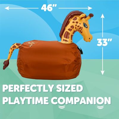 Waddle Large Inflatable Bouncy Hopper - Ride On, Indoor, Outdoor Toys ...