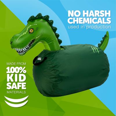 Waddle Large Inflatable Bouncy Hopper Ride-On Toy, Indoor/Outdoor Toy ...