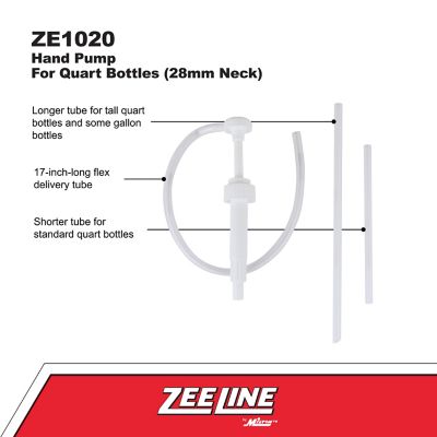 Zeeline by Milton Hand Pump For Quart Bottles (28mm Neck) at Tractor ...