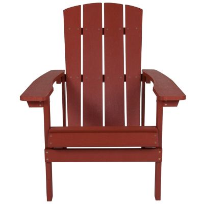 Flash Furniture Charlestown Commercial All-Weather Poly Resin Wood ...