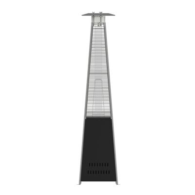 Flash Furniture Outdoor Patio Heater, 7.5 Feet Round Steel Patio Heater ...
