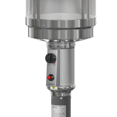 Flash Furniture Outdoor Patio Heater, 7.5 Feet Round Steel Patio Heater ...