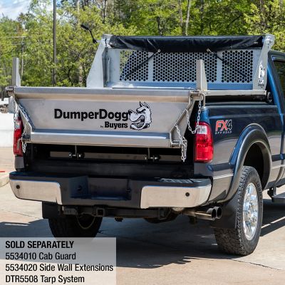 Buyers Products DumperDogg 6 Foot Stainless Steel Dump Body Insert for ...