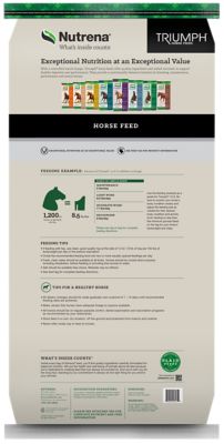 Nutrena Triumph 12-8 Pelleted Horse Feed, 50 lb. Bag at Tractor Supply Co.