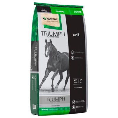 Nutrena Triumph 12-8 Pelleted Horse Feed, 50 lb. Bag at Tractor Supply Co.