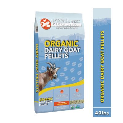 Nature's Best Organic Pelleted Goat Feed, 40 lb. Bag at Tractor Supply Co