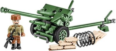 Cobi Historical Collection: World War II ZiS-3 SOVIET GUN at Tractor ...