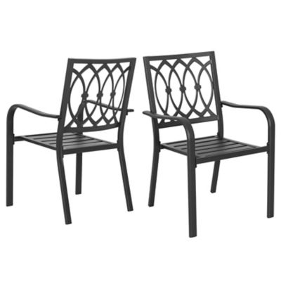 Nuu Garden Outdoor Cast-Aluminum Patio Chairs, 2 pk.