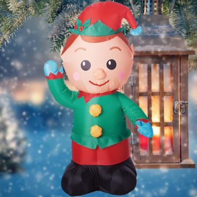 SUPERHUNTER 4 ft. Elf Inflatable at Tractor Supply Co.