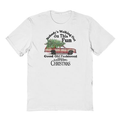 National Lampoon Nobody's Walking Out Holiday Christmas T-Shirt, L ...