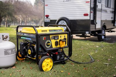 Champion Power Equipment 5,000/4,000-Watt Tri Fuel Portable Generator ...