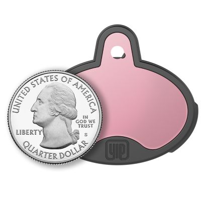 YIP Smart Tag Pet Tag and Tracker, Oval, Works with Samsung Galaxy ...