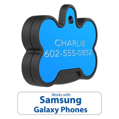 YIP Smart Tag Pet Tag and Tracker, Bone, Works with Samsung Galaxy ...