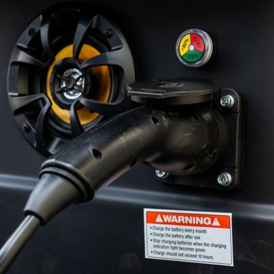 Greyson 4-Seater 48V Electric Golf Cart, Matte Black at Tractor Supply Co.