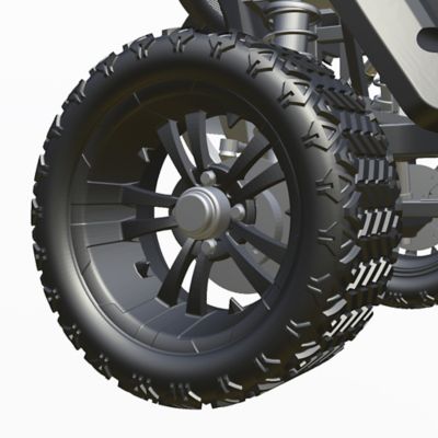 Greyson 4-Seater 48V Electric Golf Cart, Matte Black at Tractor Supply Co.