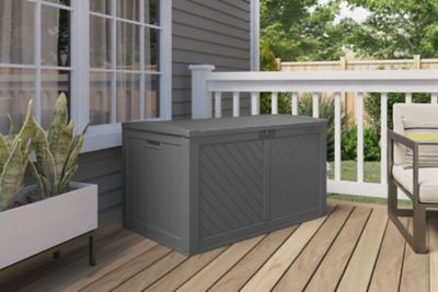 Rubbermaid 134 gal. XL Resin Outdoor Deck Storage Box at Tractor Supply Co