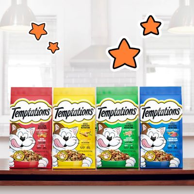 Temptations Adult Indoor/Outdoor Seafood Medley Recipe Dry Cat Food at ...