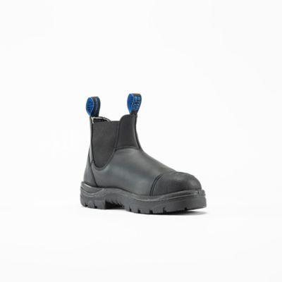 Steel Blue Men's Hobart Scuff Black Steel Toe Work Boots, 6 in., 9 M ...