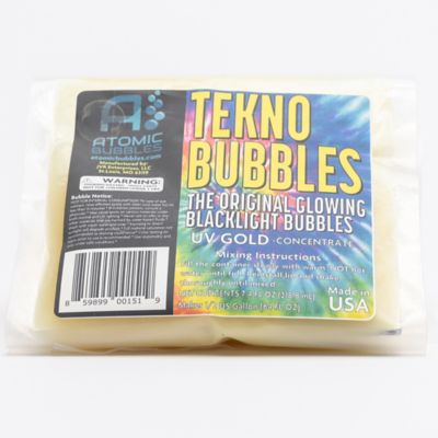 Atomic Bubbles Tekno Bubbles 64 oz. Smart Pouch Refill, Gold