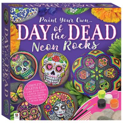 Craft Maker The Complete Neon Rock Art Kit, DIY Rock Painting for Kids ...