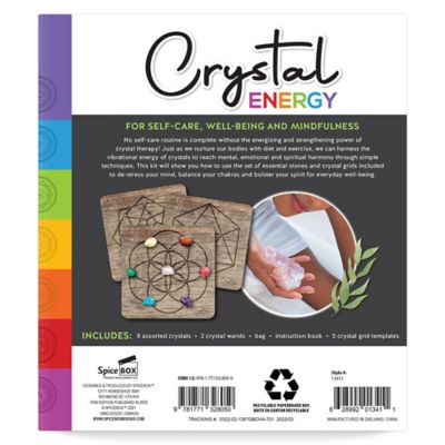 Gift Box Crystal Energy Kit - Harness the Power of Crystals for Self ...