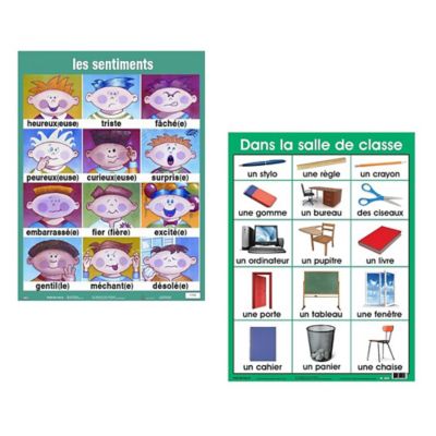 Poster Pals French Educational & Language Teaching Essential Posters at ...