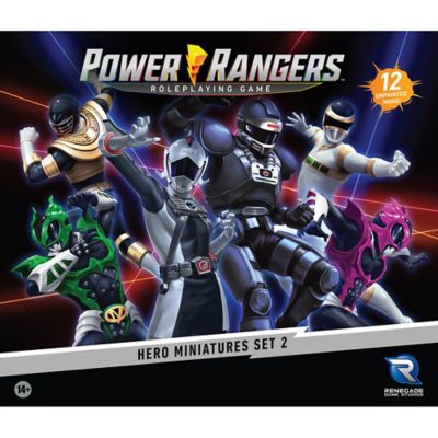 Renegade Game Studios Power Rangers Roleplaying Game Hero Miniatures ...