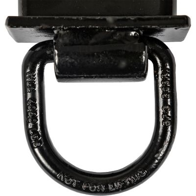 Buyers Products Black Forged Stake Pocket D-Ring, 1/2 in., 4 pc. at ...
