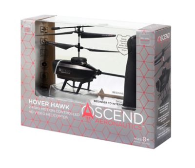 Ascend Aeronautics Hover Hawk Motion Controlled HD Video Helicopter at ...