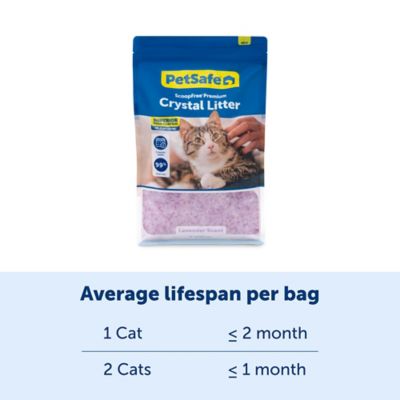 PetSafe ScoopFree Crystal Litter Bag, 3-8lb. Lavender at Tractor Supply Co.