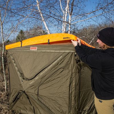 CAGE Permanent Hub Blinds Blaze Orange Safety Cap, For Use With R30 ...