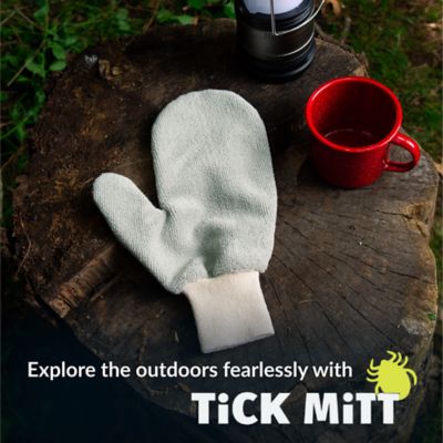 TiCK MiTT Chemical-Free Tick Removal Tool for People and Pets, Gray at ...