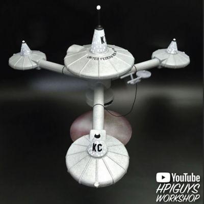 AMT Star Trek K-7 Space Station - 1:7600 Scale Model Kit -29 Parts at ...