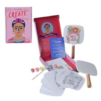 Kids Crafts Create Like Frida - Self-Portrait Mirror Painting Kit at ...