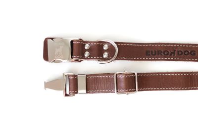 Euro Dog Quick Release Metal Buckle Leather Dog Collar at Tractor ...