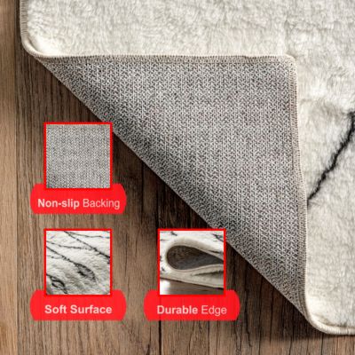 nuLOOM Bev Moroccan Machine Washable Shag Area Rug at Tractor Supply Co.