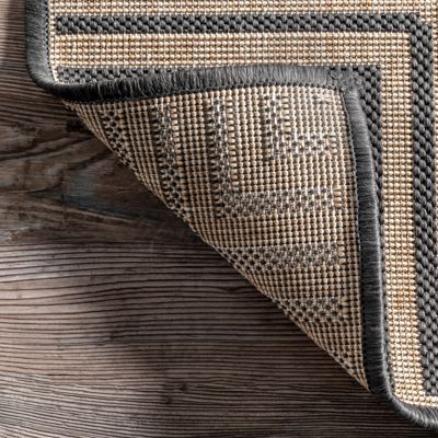 nuLOOM Asha Simple Border Indoor/Outdoor Area Rug at Tractor Supply Co.