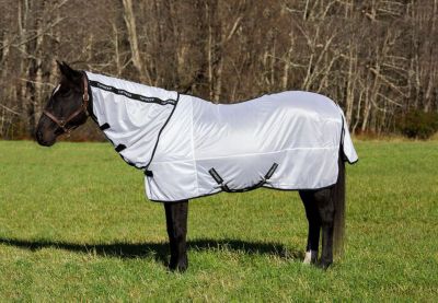 TuffRider 130g Comfy Mesh Combo Neck Fly Sheet, 84 in.,White at Tractor ...