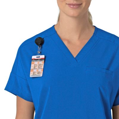Carhartt Force Cross-Flex Oversized V-Neck Scrub Top at Tractor Supply Co.