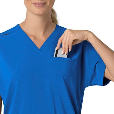 Carhartt Force Cross-Flex Oversized V-Neck Scrub Top at Tractor Supply Co.