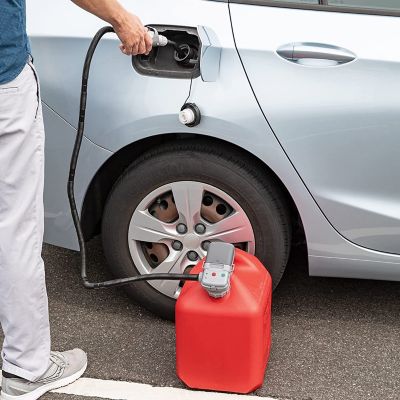 Deway Battery Powered Automatic Fuel Transfer Pump with Nozzle Flow ...